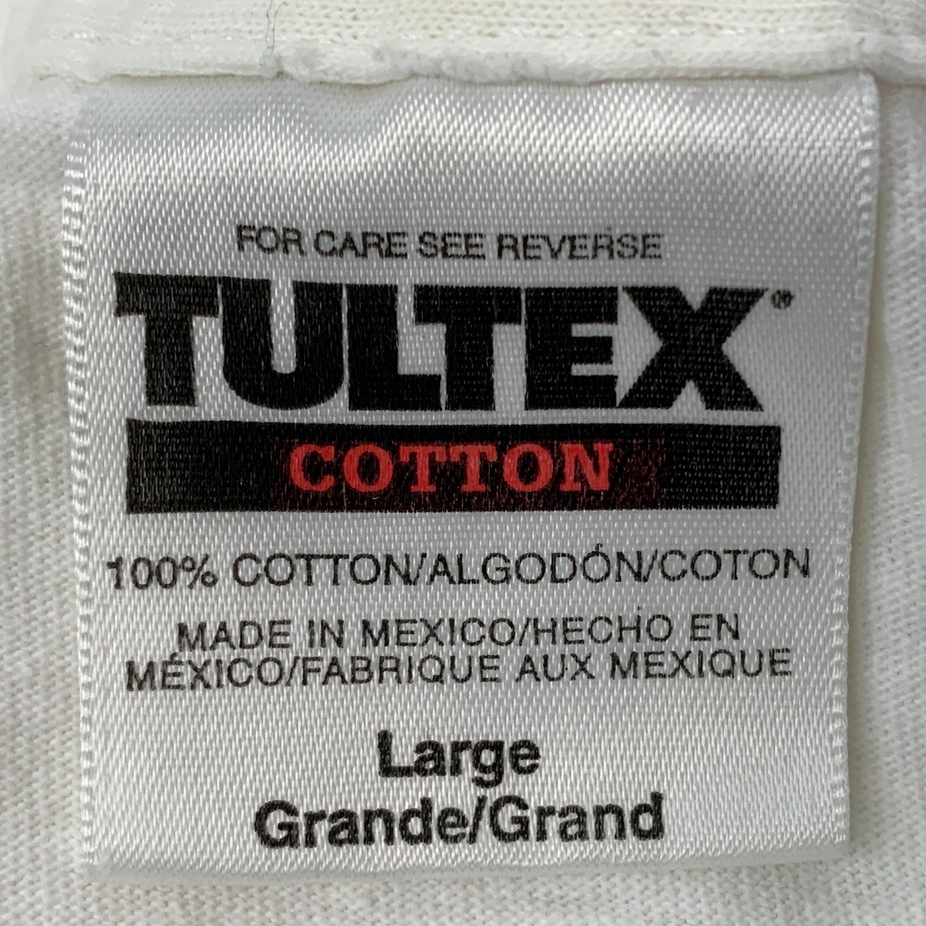 Vintage Tultex T-Shirt Tag Guide: Yearly Timeline History – Neon Vintage